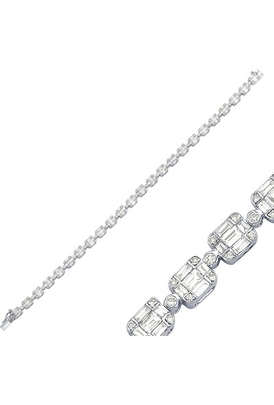 Siena 0,50 Karat, 18 Ayar Pırlanta Baget Taşlı Bileklik Siena 0,50 Karat, 18 Ayar Pırlanta Baget Taşlı Bileklik