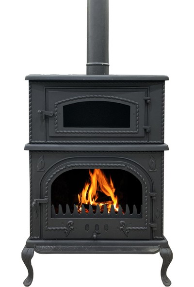 Rds Kuzineli Dik Şömine Soba