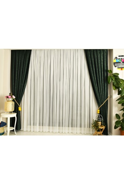 Çift Makarna Tül (Pilesiz)