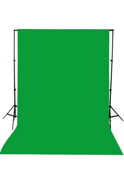 Sara Green Screen Yeşil Fon Perde 2X3M + Fon Standı 2X2M Stand Sara Green Screen Yeşil Fon Perde 2X3M + Fon Standı 2X2M Stand