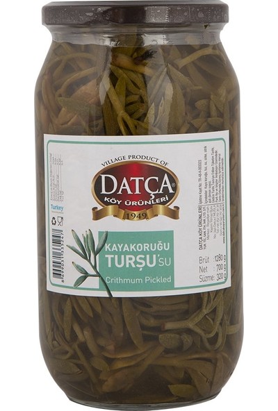 Datça Kaya Koruğu Turşusu 1280 gr Datça Kaya Koruğu Turşusu 1280 gr