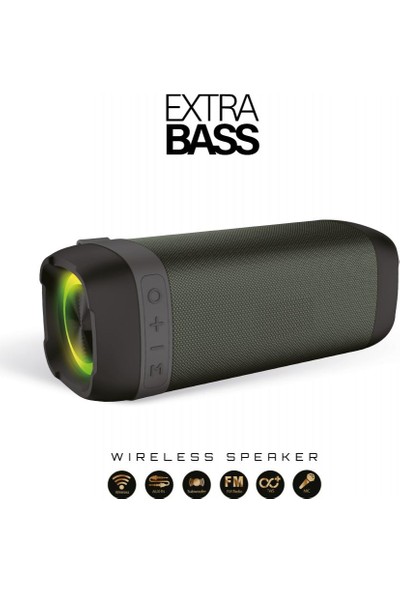 Linktech R109 Premium Ekstra Bass Wireless Hoparlör Linktech R109 Premium Ekstra Bass Wireless Hoparlör