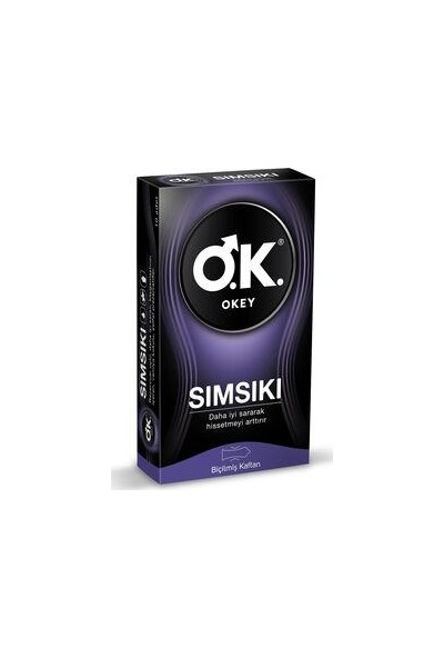 Okey Sımsıkı Prezervatif 10LU Okey Sımsıkı Prezervatif 10LU