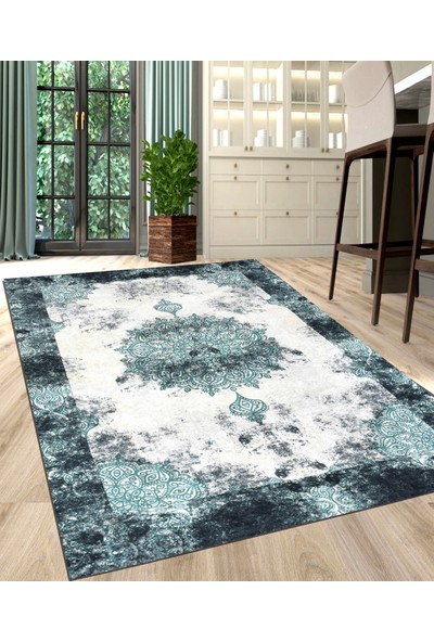 Nur Home Tekstil Süngerli Kaymaz Lastikli Halı Örtüsü Nrh-32 Yeşil Sultan Nur Home Tekstil Süngerli Kaymaz Lastikli Halı Örtüsü Nrh-32 Yeşil Sultan