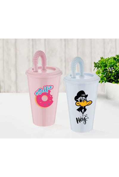 Qlüx Pipetli Bardak L-00750 (2 Adet)