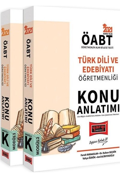 Yargı Yayınevi 2021 ÖABT Türk Dili ve Edebiyatı Öğretmenliği Konu Anlatımlı Modüler Set