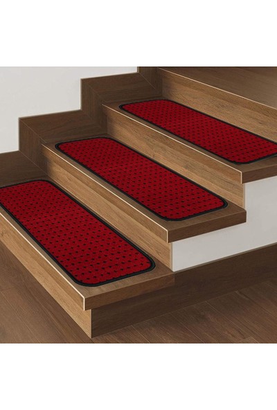 Stepmat Bukle Halıdan Kaymaz Tabanlı Merdiven Basamak Paspası / Halısı Stepmat Bukle Halıdan Kaymaz Tabanlı Merdiven Basamak Paspası / Halısı