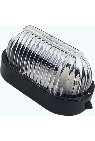 Seldur Siyah Tabanlı Oval Duvar Aplik