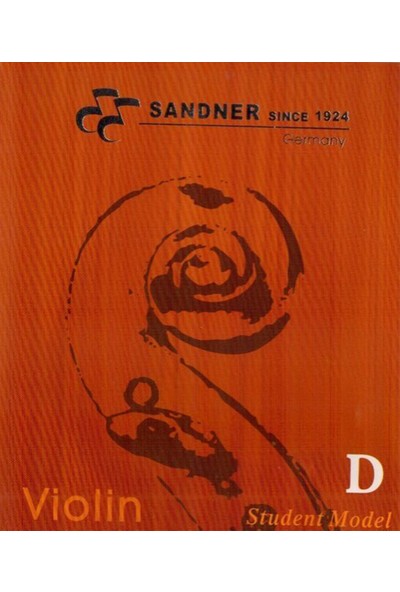 Sandner Keman Teli Tek Tel - 3. Tel (Re)