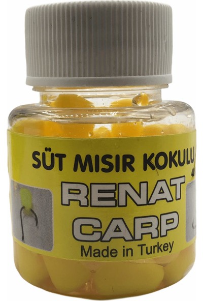 Renat Carp Ekstra Yumuşak Sarı Sazan Yemi Süt Mısır Kokulu Renat Carp Ekstra Yumuşak Sarı Sazan Yemi Süt Mısır Kokulu