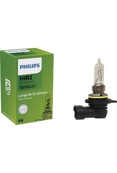Philips Hır2 Standart Ampul 9012LLC1 (Uzun Ömür) Ean- 8727900351255 Philips Hır2 Standart Ampul 9012LLC1 (Uzun Ömür) Ean- 8727900351255