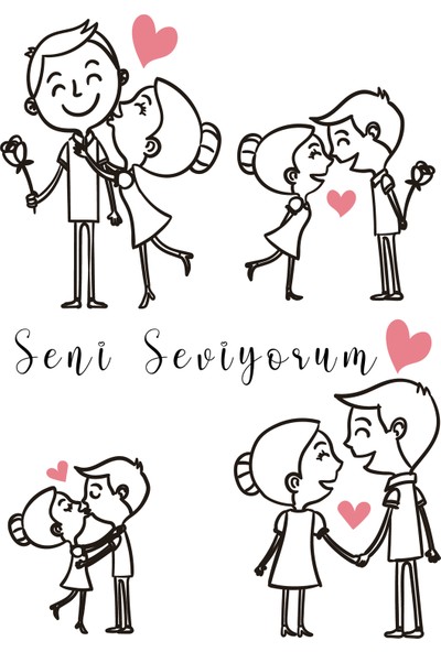 Özgür Seni Seviyorum Kartpostal Tebrik Kartı