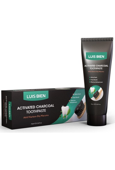 Aktif Karbon Diş Beyazlatma Macunu