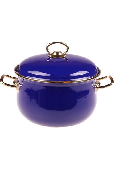 Bambum Kayra - Derin Tencere Lacivert 20 cm Bambum Kayra - Derin Tencere Lacivert 20 cm