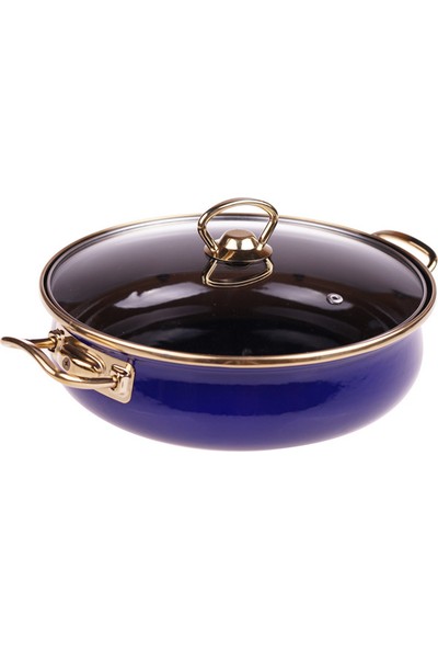 Bambum Kayra - Karnıyarık Tencere Lacivert 24 cm Bambum Kayra - Karnıyarık Tencere Lacivert 24 cm