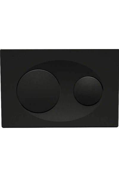 Bocchi Savio Metal Kaplama Kumanda Paneli Siyah