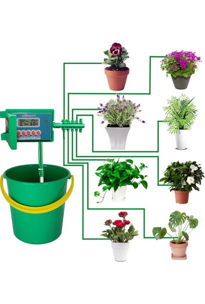 Akyol Garden Akyol Saksı Sulama Bilgisayarı