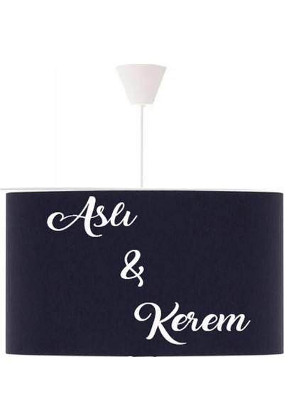 Trendy Goo Kişiye Özel Isim Yazılı Füme Sarkıt