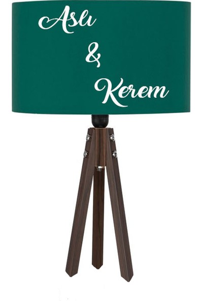 Trendy Goo Kişiye Özel İsim Yazılı Abajur