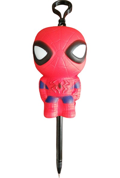 Squishy Örümcek Adam Jel Tükenmez Kalem Squishy Örümcek Adam Jel Tükenmez Kalem