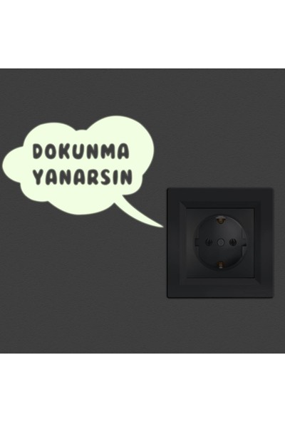 Asilmeydan 2 Adet Karanlıkta Parlayan Fosforlu Dokunma Yanarsın Figürlü Işık Anahtar, Priz Dekoratif Sticker Asilmeydan 2 Adet Karanlıkta Parlayan Fosforlu Dokunma Yanarsın Figürlü Işık Anahtar, Priz Dekoratif Sticker