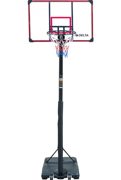 Delta Ayaklı Yükseklik Ayarlanabilir Portatif Basketbol Potası
