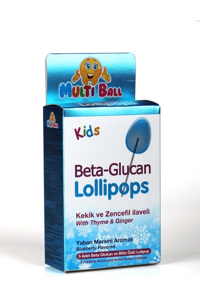 Multıball Kids Betaglucan Lollıpops Multıball Kids Betaglucan Lollıpops