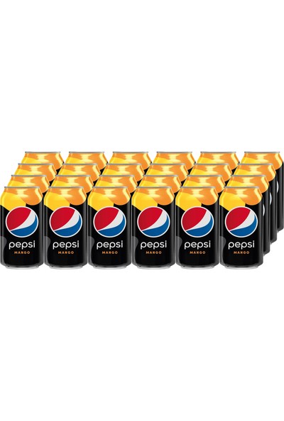 Pepsi Mango Aromalı Kola 330 ml 24'lü Pepsi Mango Aromalı Kola 330 ml 24'lü