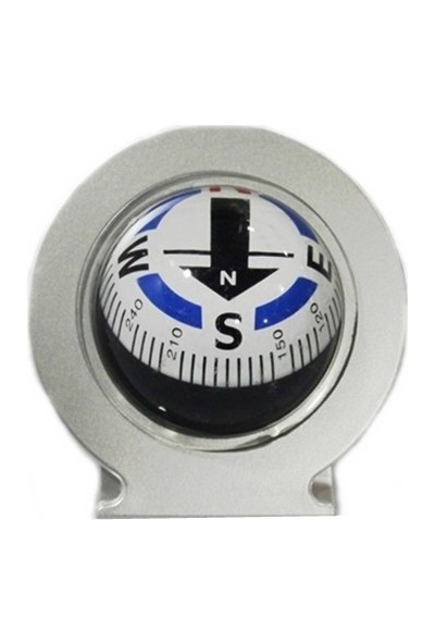 Space Yapıştırmalı Pusula Büyük Boy Gri / GOPU1