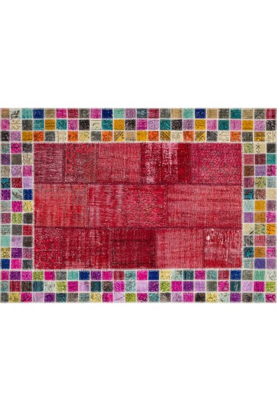 Allmode Patchwork Sbt Red Mozaık 170X240CM 4.08M2 Patchwork Halı Allmode Patchwork Sbt Red Mozaık 170X240CM 4.08M2 Patchwork Halı