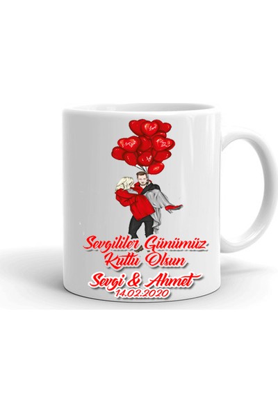Hediye Bardaklar Sevgililer Günü Kupa Bardak