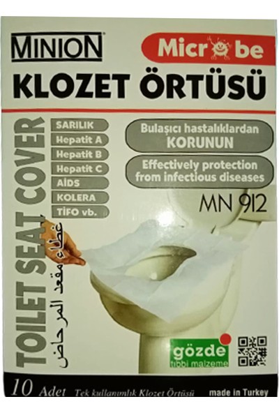 Minion Klozet Örtüsü