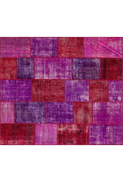 Patchwork Plc Fusıa/red 210X237CM 4.98M2 Patchwork Halı