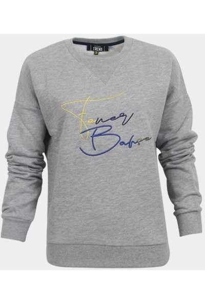 Fenerium Kadın Trend Nakışlı Fb Sweat