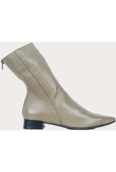 Bueno Deri Yeşil Kadın Topuklu Çizme