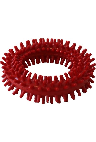 Mina Pet Shop Kırmızı Dikenli Halka Oyuncak