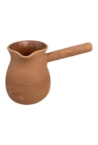 Bitki Fidanım Toprak Cezve Doğal 4 Kişilik, Ateşe Dayanıklı