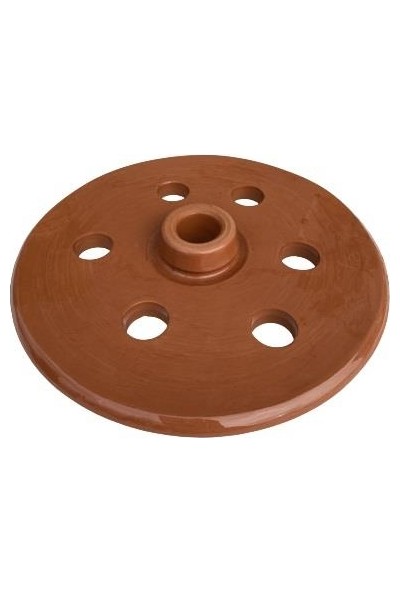 Bitki Fidanım Toprak Sarma Taşı 22 cm (Delikli Kapak)