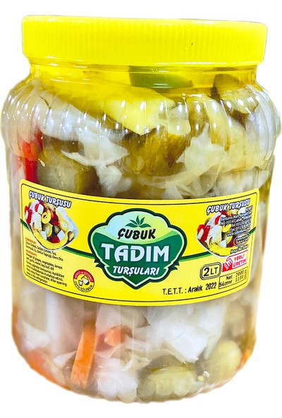 Çubuk Tadım Turşuları Karışık Turşu 2 kg Çubuk Tadım Turşuları Karışık Turşu 2 kg