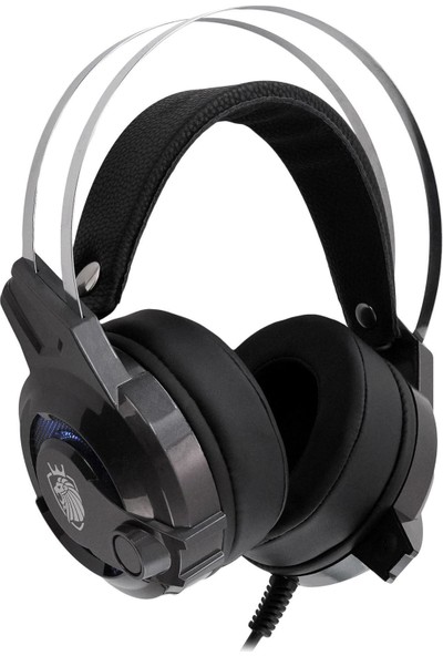 MF Product Strike 0647 Kablolu Kulak Üstü Oyuncu Kulaklığı 7.1 USB Gri