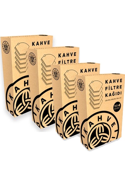 Kahve Dünyası 4'lü Filtre Kahve Kağıdı