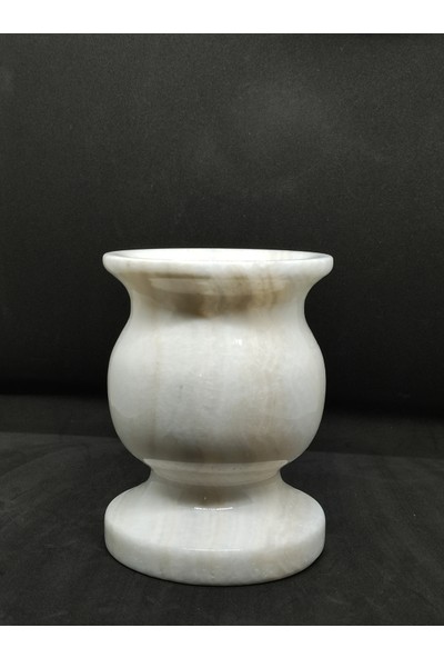 Pergamon White Onyx Mermer Vazo Onyx Taşı Pergamon White Onyx Mermer Vazo Onyx Taşı