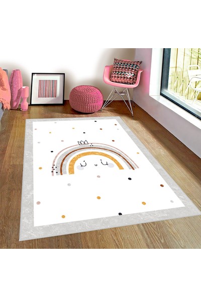Bebişim Halı Bebişim Gökkuşağı Bİ127 Çocuk Odası Halısı
