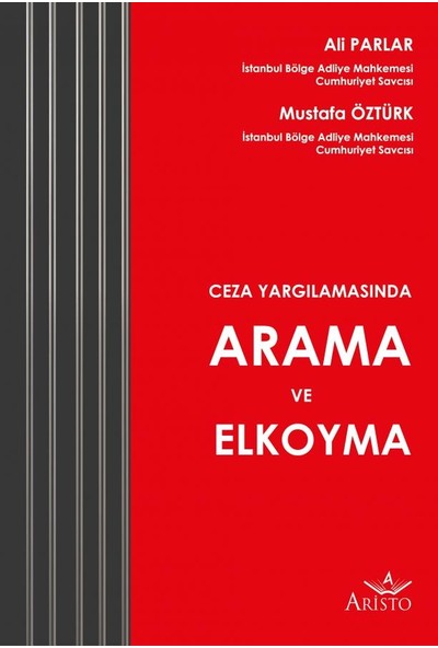 Arama ve Elkoyma - Ali Parlar - Mustafa Öztürk