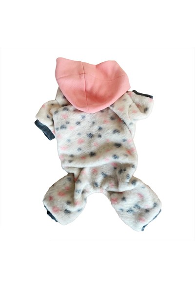 Kemique Softie Spotty Pink Köpek Tulumu Köpek Kıyafeti Kemique Softie Spotty Pink Köpek Tulumu Köpek Kıyafeti
