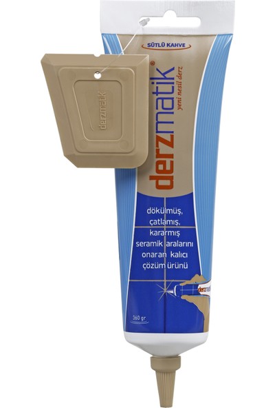 Derzmatik Gaga Uçlu (Kızıl-Sütlü Kahve) 360 gr. Derz Dolgu Derzmatik Gaga Uçlu (Kızıl-Sütlü Kahve) 360 gr. Derz Dolgu