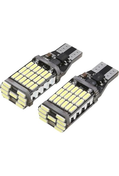 Sisa T10 T15 LED (1 Takım) Geri Vites,plaka,araç Iç Mekan, 45 Ledli Sisa T10 T15 LED (1 Takım) Geri Vites,plaka,araç Iç Mekan, 45 Ledli