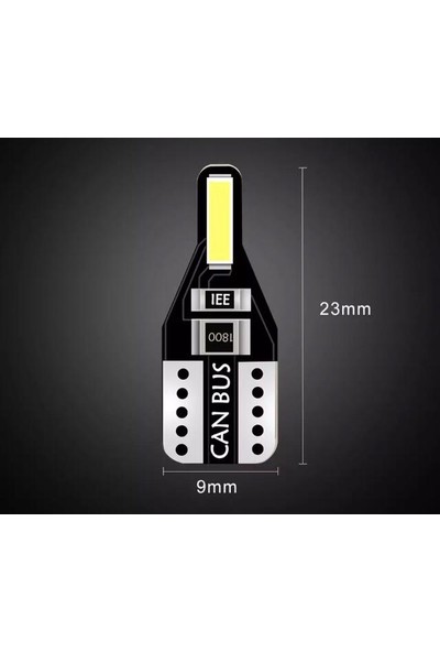 Sisa T10 LED Yeni Nesil Suya Dayanıklı Metal Kasa Beyaz Ultraled 2 Adet Sisa T10 LED Yeni Nesil Suya Dayanıklı Metal Kasa Beyaz Ultraled 2 Adet