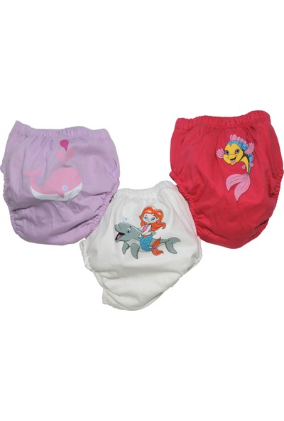 Story Baby Deniz Kızı ve Balinalar Temalı Kız Bebek 3'lü Alıştırma Külodu