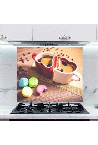 Mutfak Ocak Arkası Koruyucu Kendinden Yapışkanlı Folyo Ocak Arkası Folyo